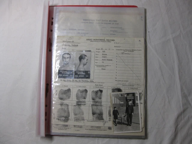 WW2 AFRIKA KORPS Luftwaffe POW Documents Photos Captured Tunisia 1943 £ ...