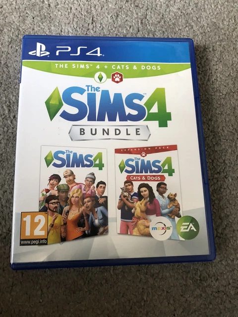 THE SIMS 4 Bundle - The Sims 4 + Cats & Dogs - Ps4 Game - Free Uk ...