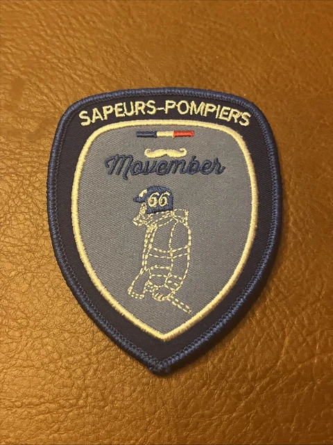 ÉCUSSON SAPEURS POMPIERS UDSP SDIS 66 Movember EUR 10,00 - PicClick FR
