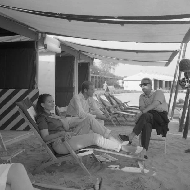 OPERA SINGER MARIA Callas With Conte Volpi And Mr Rodi Venice 1969 Old ...