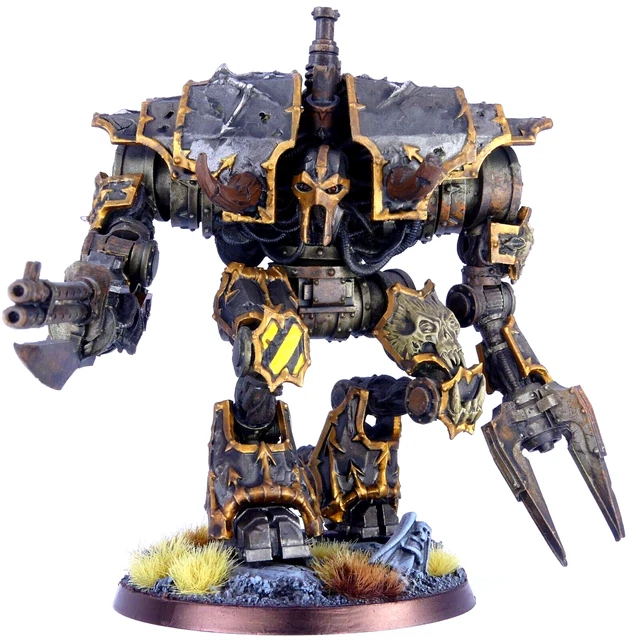 40K IRON WARRIORS Chaos Space Marines Decimator Daemon Engine Forge ...
