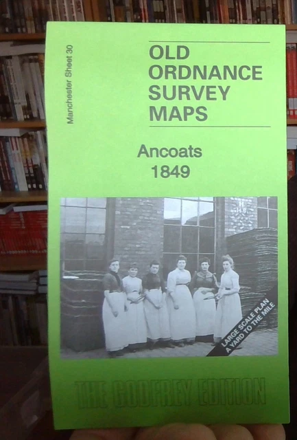 MAP OF ANCOATS 1849: Manchester Large Scale Sheet 30 by Chris Makepeace ...