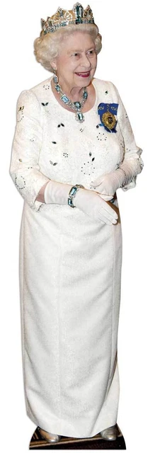 PLATINE JUBILÉ THE Reine Elizabeth II Lifesize Carton Découpe Royal ...