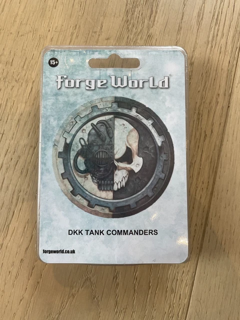 FORGEWORLD DEATH KORPS of Krieg Tank Commanders (SEE DESCRIPTION) DKoK ...