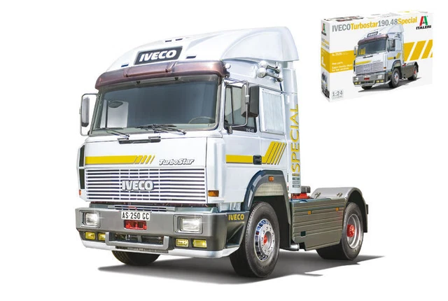 MODELLAUTO LKW MODELL model kit bausatz Iveco Turbostar 190.48 1:24 EUR ...
