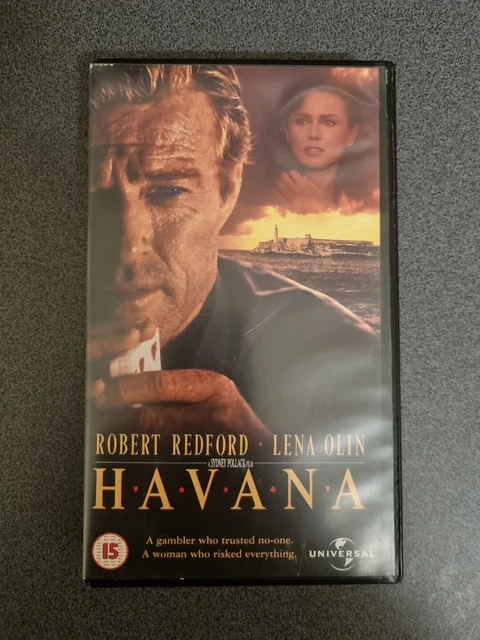 HAVANA (VHS/SUR, 2002) Universal Pictures- Robert Redford - 15 Cert ...
