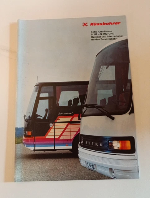 ORIGINAL PROSPEKT SETRA Kässbohrer Omnibus Bus N4 EUR 34,00 - PicClick DE