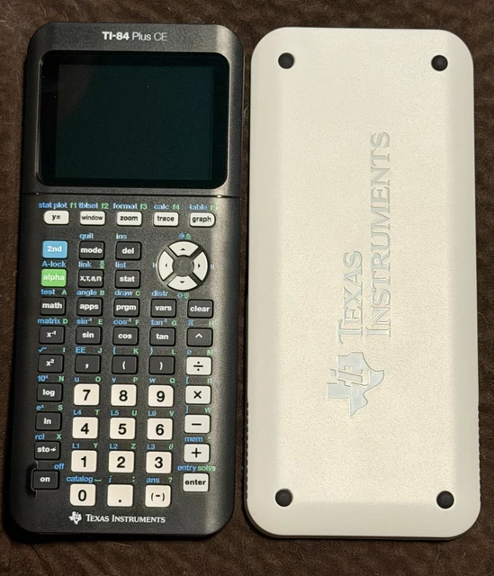 TEXAS INSTRUMENTS TI-84 Plus CE Graphing Calculator - Black - with case $91.12 - PicClick CA