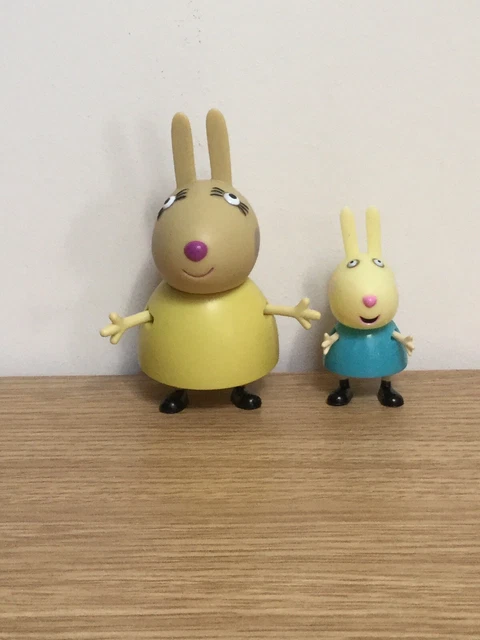 PEPPA PIG MUMMY Rabbit And Rebecca Rabbit Figures £10.77 - PicClick UK