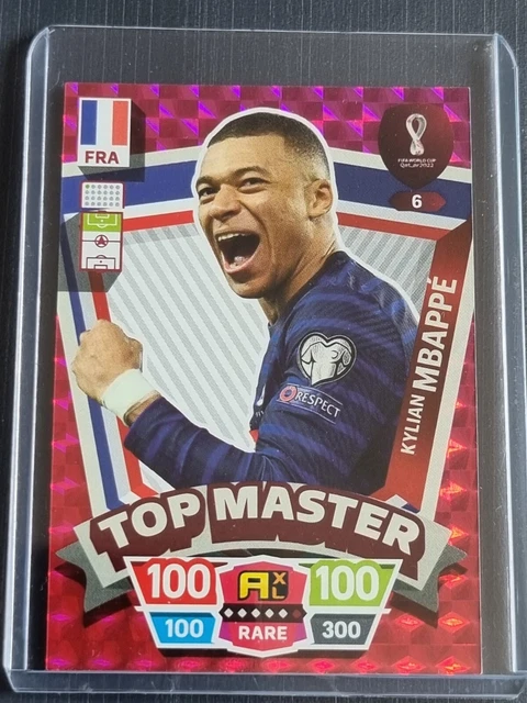 KYLIAN MBAPPE TOP Master Card WC QATAR 2022 Panini Adrenalyn XL Mint ...