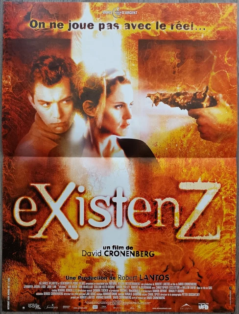 AFFICHE CINÉMA 40X60 Cm/Existenz/David Cronenberg/Jude Law/Jennifer Jason Leigh EUR 4,95 ...