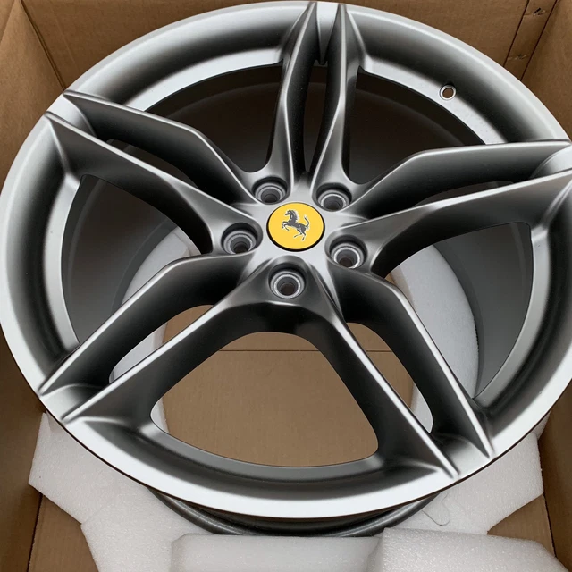 ORIGINAL FERRARI 812 Superfast rims Velgen WHEELS Rims circles 20 grey ...