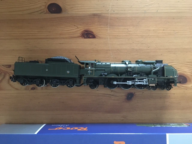 LOCOMOTIVE VAPEUR 231 E 40 Verte SNCF Chapelon Roco HO Réf :73078 EUR ...