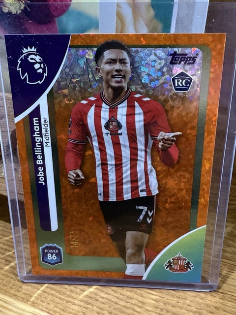 TOPPS JOBE BELLINGHAM 14/25 Numbered Rookie Card 2025/2026 Premier ...