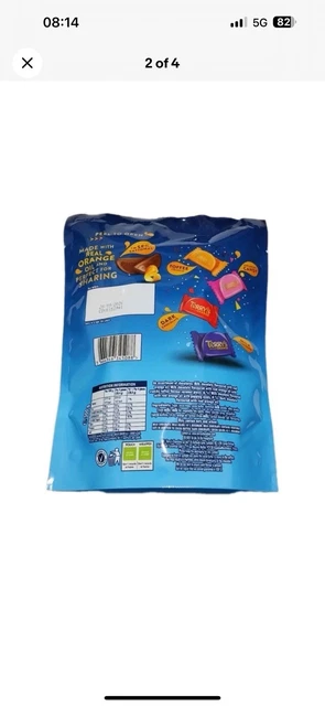 TERRY'S CHOCOLATE ORANGE Segsations 300g Pouch (28/09/2026) £7.58 ...