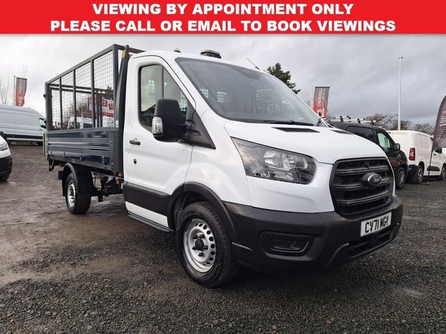 FORD TRANSIT TIPPER With Cage And Tail Lift 2021 30K Miles Fwd L2 ...
