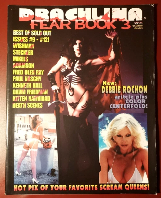 DRACULINA: FEAR BOOK 3, 1995 - US Cult Film Horror Fanzine / Debbie Rochon £15.46 - PicClick UK