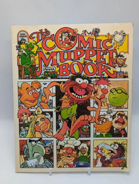 THE COMIC MUPPET Book UK Printing Jim Henson Kermit Miss Piggy 1979 ...