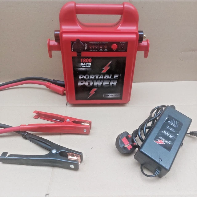 SNAP ON PORTABLE POWER 1800 HEAVY DUTY Booster/Jump Pack 5AH Charger ...