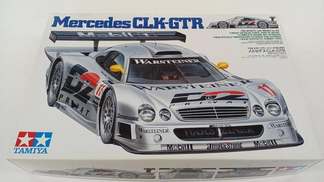 KIT MODÈLE MERCEDES CLK GTR Tamiya 1/24 - Utilisé, autocollants ...