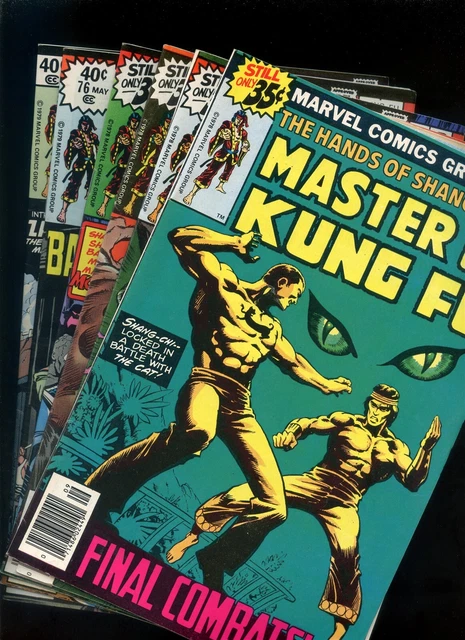 MASTER OF KUNG Fu 68,72,73,74,76,77 *6* Shang-Chi ! Doug Moench ! Mike ...