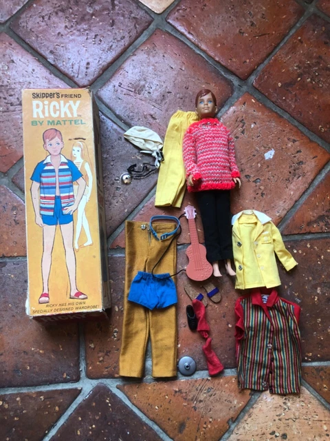 MATTEL AUTHENTIQUE RICKY modèle boite Mattel BARBIE JAPAN EUR 2,50 ...