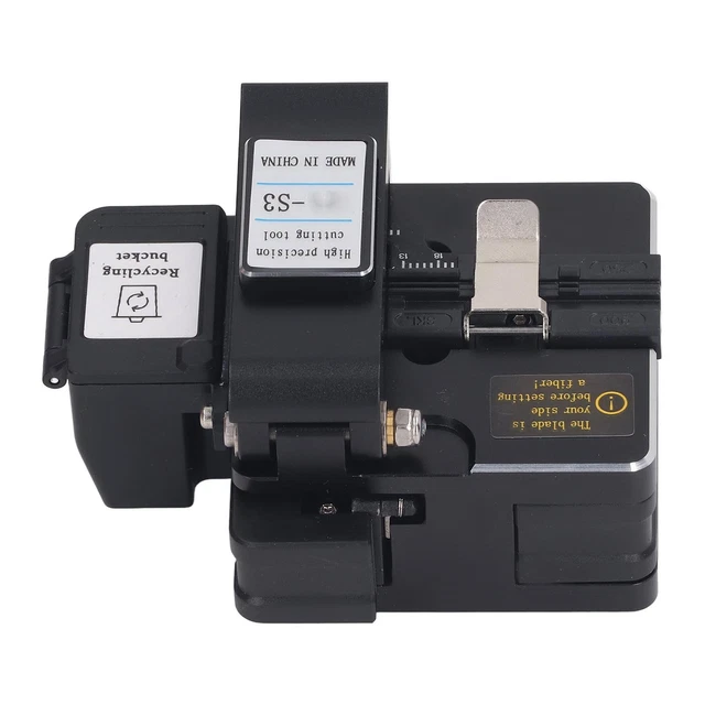 FIBER CLEAVER CUTTING Machine Optic Cable Cold Hot Splicing Tool Wire ...