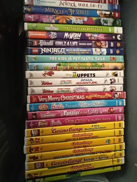KIDS MOVIES DVD Mixed Lot $27.87 - PicClick CA