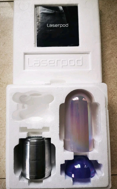 PLUGG LASERPOD LIGHT Show Projector with Box. 3 day listing. 1x lense ...