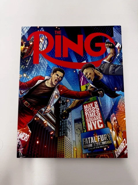 THE RING MAGAZINE April 2025 - Eubank Vs Benn Fatal Fury NYC Times ...