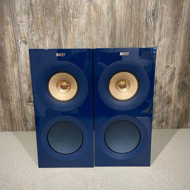 PRE-LOVED - KEF R3 Meta Bookshelf Speakers - Indigo Gloss £1,395.00 ...