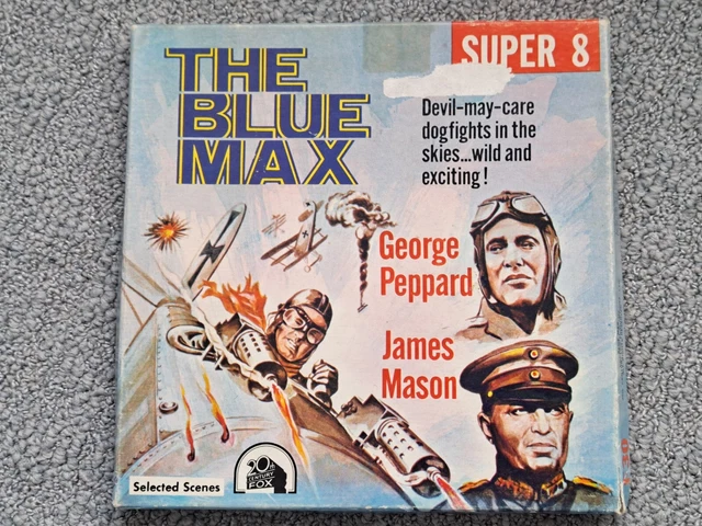 THE BLUE MAX (1966) George Peppard 400' Super 8Mm Polyester Film Colour ...