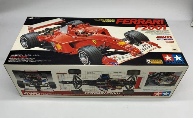 TAMIYA 1/10 ELECTRIC Rc Formula 1 Racing Car Ferrari F2001 £432.55 - PicClick UK