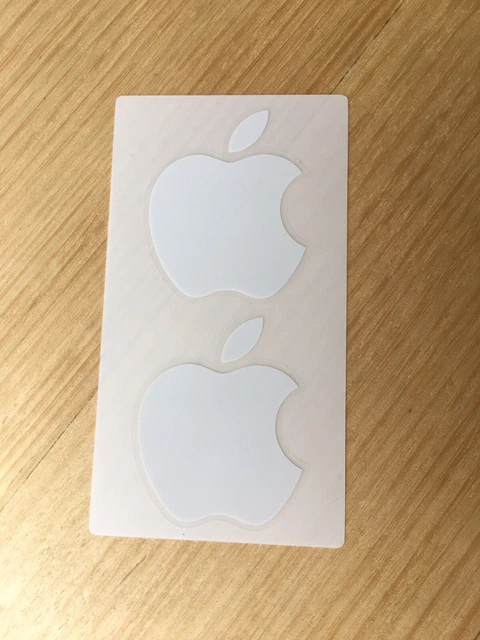 GENUINE APPLE LOGO Sticker Sheet 100% Original from Apple products $5. ...