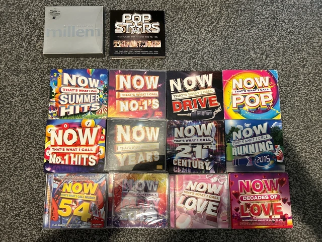 12 X NOW That's What I Call Music CD Bundle Compilations Job Lot Mixed ...