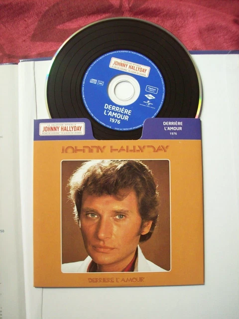 CD LA COLLECTION officielle JOHNNY HALLYDAY "derrière l'amour" EUR 8,00 ...