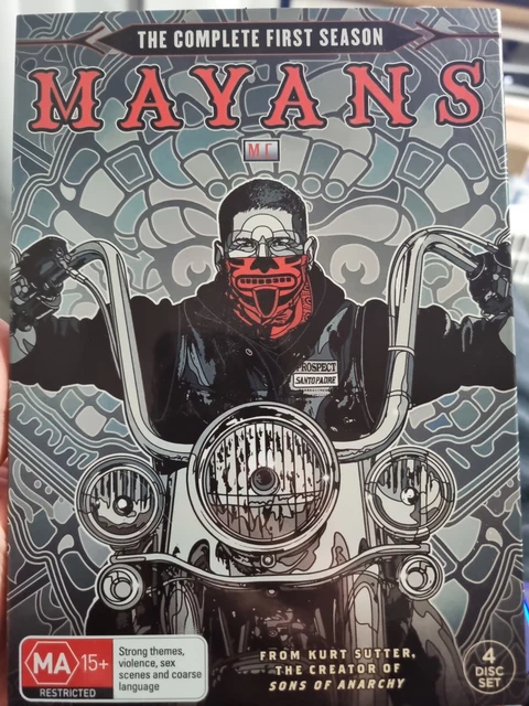 MAYANS M.C, COMPLETE First Season 1 (DVD, 4 Disc Set) Like New FREE ...
