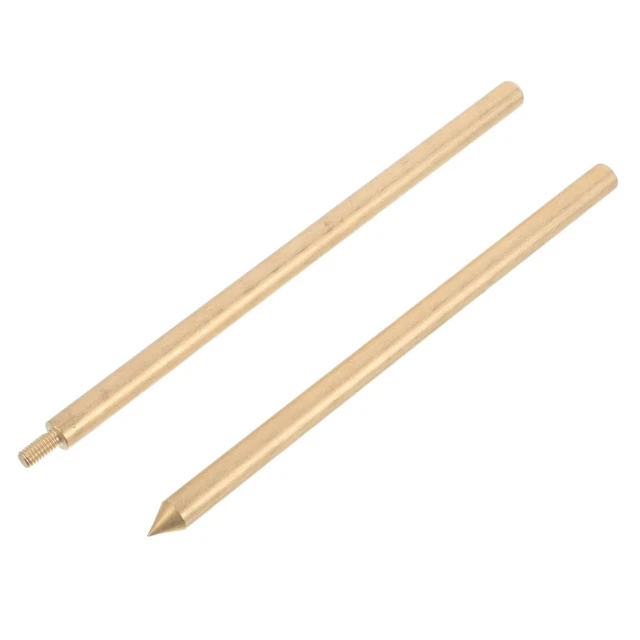 SOLID COPPER GROUNDING Rod: 8mmx300mm Earth Rod - Outdoor Electrical ...