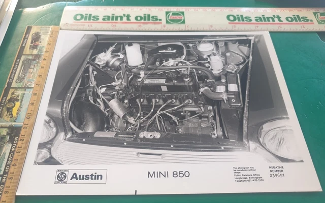 1960S AUSTIN MINI 850 Original Factory Press Photo EUR 15,87 - PicClick FR