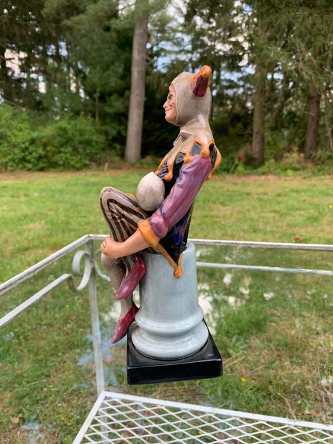 ROYAL DOULTON THE Jester HN-2016 CJ Noke 10" Large Figurine Hand ...