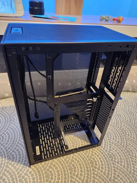 SSUPD MESHLICIOUS MINI-ITX SFF PC Case - Full Mesh - Black - w/ PCI-e 3 ...