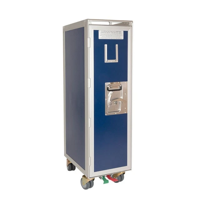 FLUGZEUGTROLLEY HALF SIZE Airlinetrolley Servierwagen Catering Trolley ...