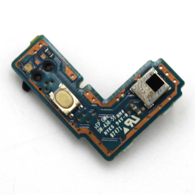 POWER SWITCH ON Off Reset PCB Board Button SW-438-51 für Ps2 Slim SCPH ...