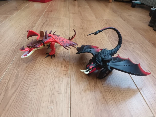 HOW TO TRAIN Your Dragon Deathgripper & Hookfang Figures Dreamworks £11 ...