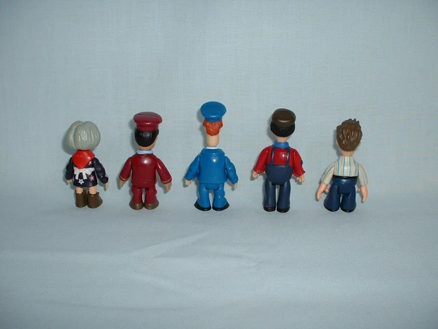 POSTMAN PAT SET Of 5 Action Figures Toys (BBC/TED GLEN/BEN TAYLOR/MRS ...