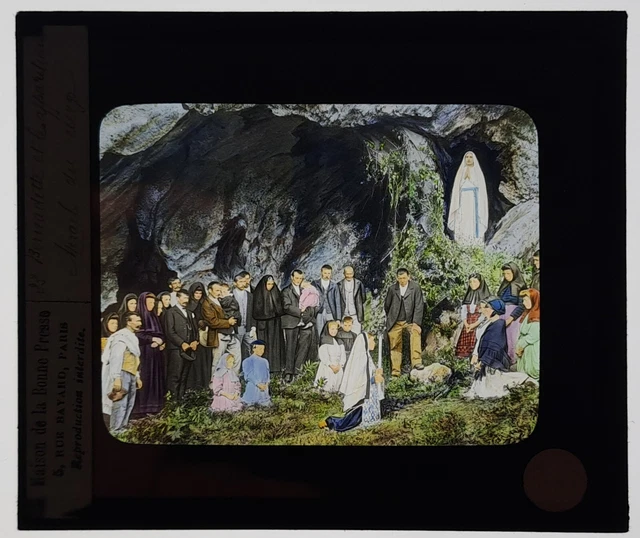 PHOTO ANCIENNE BERNADETTE Soubirous - les apparitions - miracle du ...
