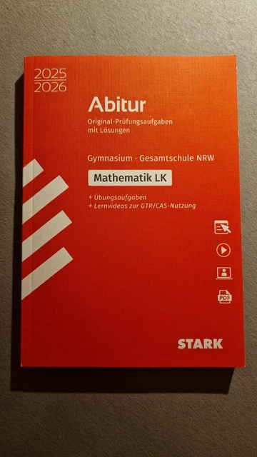 STARK MATHEMATIK LK - Abitur 2025/2026 NRW - Prüfungsvorbereitung EUR 8,99 - PicClick DE