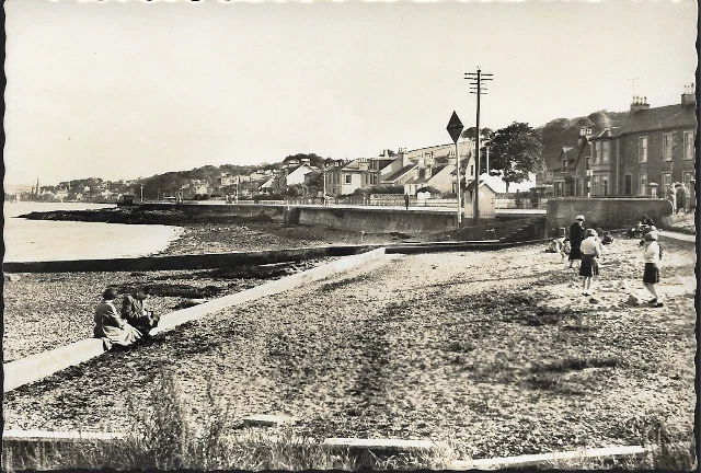 ARDBEG, ISLE OF Bute nr Rothesay - Childrens Corner - RP postcard c ...