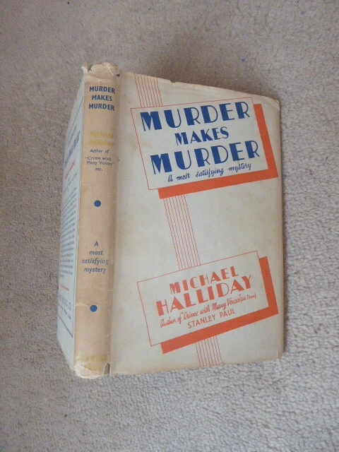 JOHN CREASEY MICHAEL Halliday MURDER MAKES MURDER crime 1946 hbk first ...