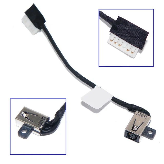 LAPTOP DC POWER Jack Charging Port Cable For Dell Inspiron 3501 3505 ...
